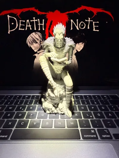 Ryuk -Death Note - Free 3D Print Model - MakerWorld