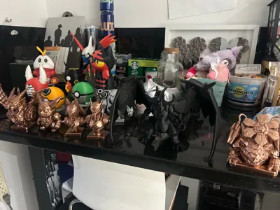 Mecha Pokemon Series: Mighty Charizard Statue - Free 3D Print Model ...