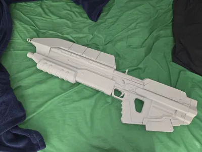 Halo EVOLVED MA5 AR Cosplay UNSC Replica Prop - Free 3D Print Model ...