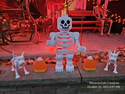 Scooby-Doo and Shaggy Skeleton Duo - Free 3D Print Model - MakerWorld