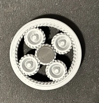 Planetary Gear Fidget spinner - Love version by B-Engineer MakerWorld ...