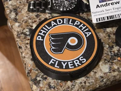 Philadelphia Flyers coaster set. by chrsrbz MakerWorld: Download Free ...