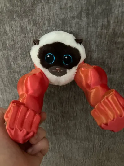 Hulk Arms Cat - Free 3D Print Model - MakerWorld