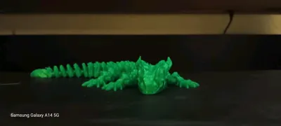 Glorious Baby Dragon - Articulated Print in Place by EndK7Designs ...