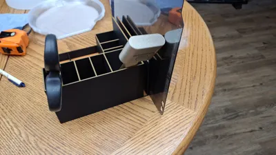 3D Printer Organizer with Build Plate Holder by 3D Print Masters Hub ...