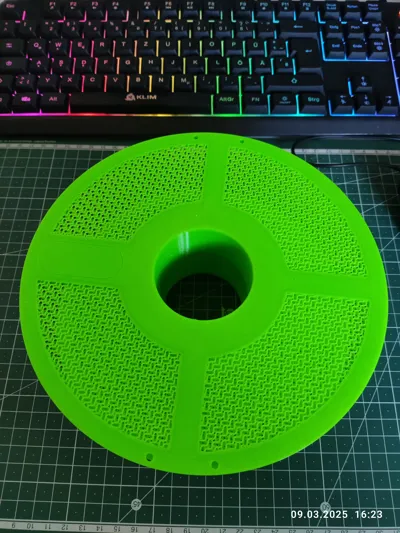 v2 GYROID Reusable Spool - Bambu Refill Compatible Remixed by Gyroid ...