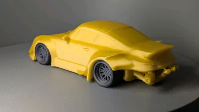 Porsche 911 Turbo RWB Car model set! by ShapeShift 3D Creations ...