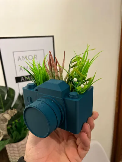 Camera Planter by TheMario - MakerWorld