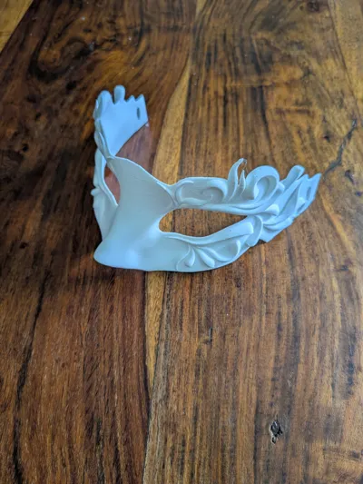 Victorian Masquerade Mask by Reydio Active MakerWorld: Download Free 3D ...