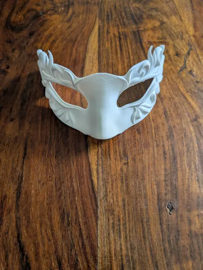Victorian Masquerade Mask by Reydio Active MakerWorld: Download Free 3D ...