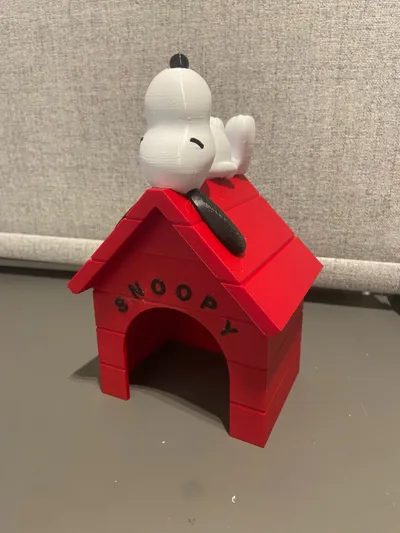 Snoopy - Free 3D Print Model - MakerWorld
