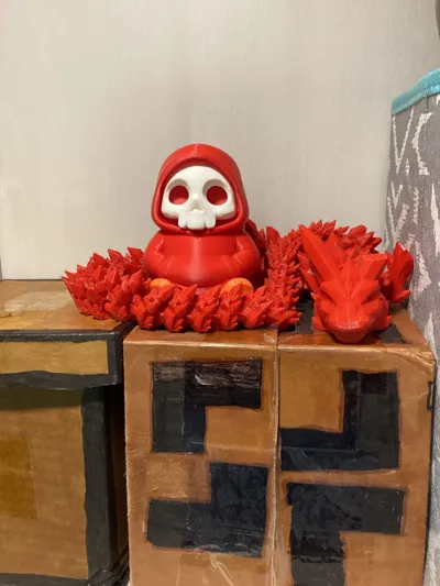 Street Skull Halloween 3D Action Figure - Free 3D Print Model - MakerWorld