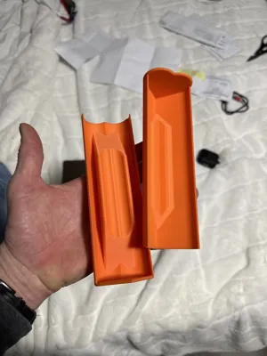 Heart Wand & Case (Collapsing + Print in Place) by walt adler ...