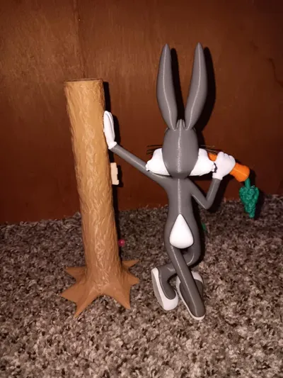 Bugs Bunny Standing by reddadsteve MakerWorld: Download Free 3D Models