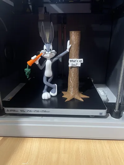 Bugs Bunny Standing by reddadsteve - MakerWorld