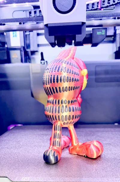 Garfield - MMU by reddadsteve MakerWorld: Download Free 3D Models