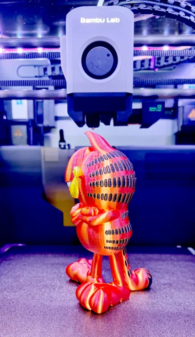 Garfield - MMU by reddadsteve MakerWorld: Download Free 3D Models