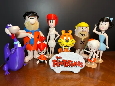 Barney Rubble by reddadsteve MakerWorld: Download Free 3D Models