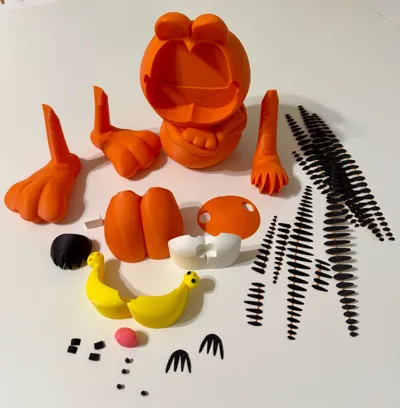 Garfield by reddadsteve MakerWorld: Download Free 3D Models