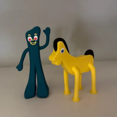 Gumby and Pokey by reddadsteve MakerWorld: Download Free 3D Models
