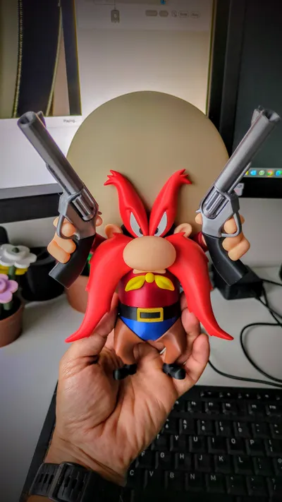 Yosemite Sam by reddadsteve MakerWorld: Download Free 3D Models