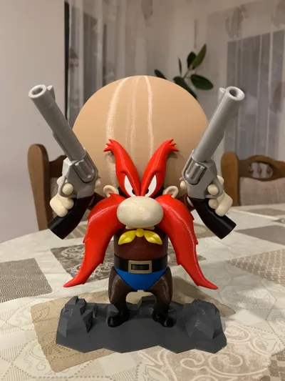 Yosemite Sam by reddadsteve MakerWorld: Download Free 3D Models