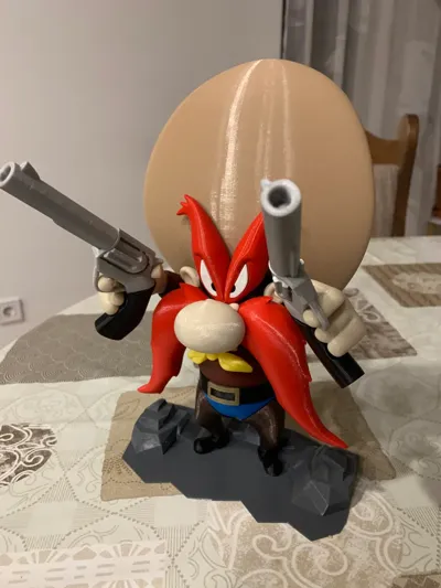 Yosemite Sam by reddadsteve MakerWorld: Download Free 3D Models
