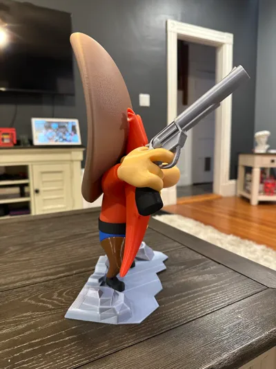 Yosemite Sam by reddadsteve MakerWorld: Download Free 3D Models