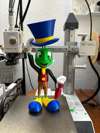 Jiminy Cricket - Free 3D Print Model - MakerWorld