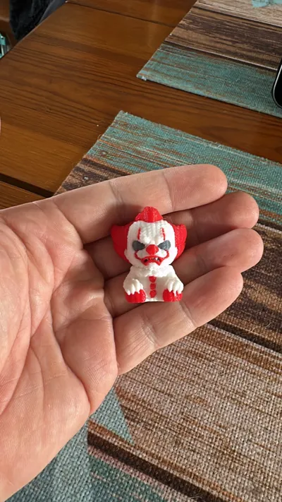 Knitted Horror Clown - Free 3D Print Model - MakerWorld