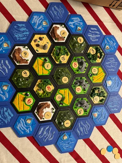 Settlers of Catan:Base Game & 5-6 Player Expansion Remixed by ...