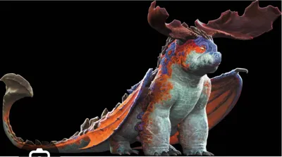 How to Train Your Dragon Scorpion Dragon, no supports, A1 mini ...