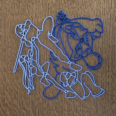 Kpop Demon Hunters Huntrix with Derpy Fanart by Tasty Voxels MakerWorld ...