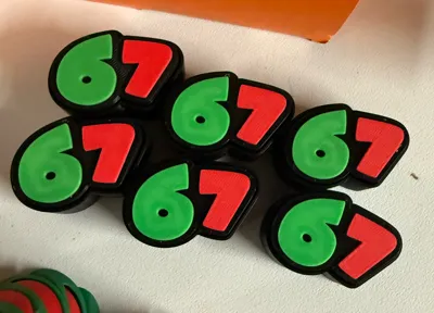 67 Clicker - Free 3D Print Model - MakerWorld