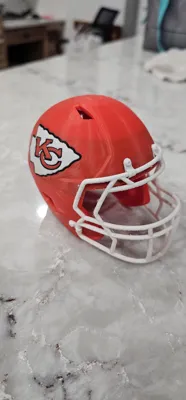KC Chiefs Helmet by KC Customs MakerWorld: Download Free 3D Models