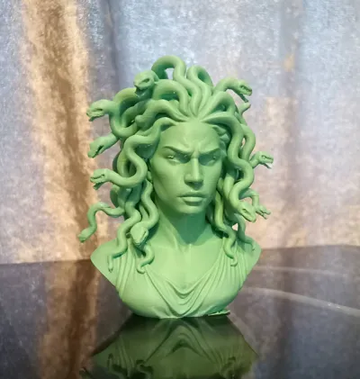 Medusa Bust | Greek Mythology - Free 3D Print Model - MakerWorld