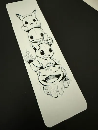 Pokemon Bookmark by Atrus Design MakerWorld: Download Free 3D Models