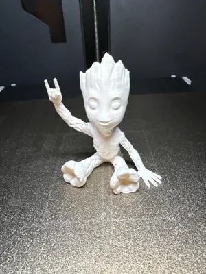 Heavy metal Groot Remixed by FirreBird MakerWorld: Download Free 3D Models
