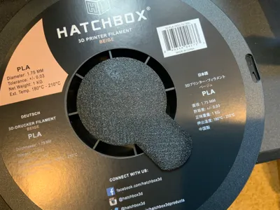 Hatchbox Filament Spool RFID Tag Mount by dbnewell - MakerWorld
