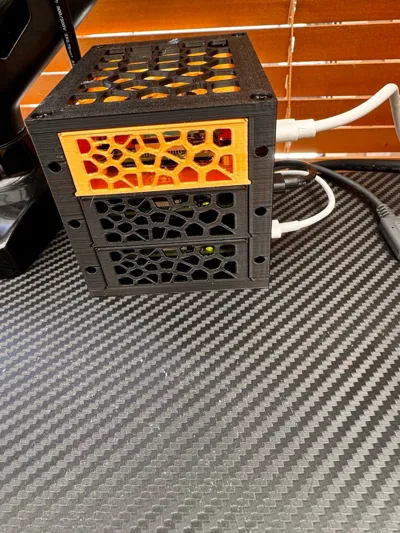 Raspberry Pi 4 & 5 Mini Server Rack Case by jonthemiller MakerWorld ...