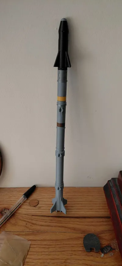 "Fox 1 Fox 2 Fox 3" Air-to-Air Missile Collection - Free 3D Print Model ...