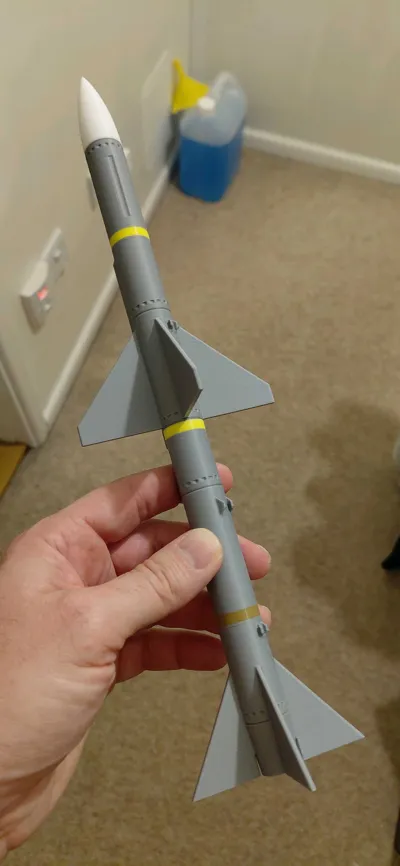 "Fox 1 Fox 2 Fox 3" Air-to-Air Missile Collection - Free 3D Print Model ...
