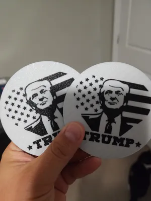 Trump Coaster by GBMakerWorld: Download Free 3D Models