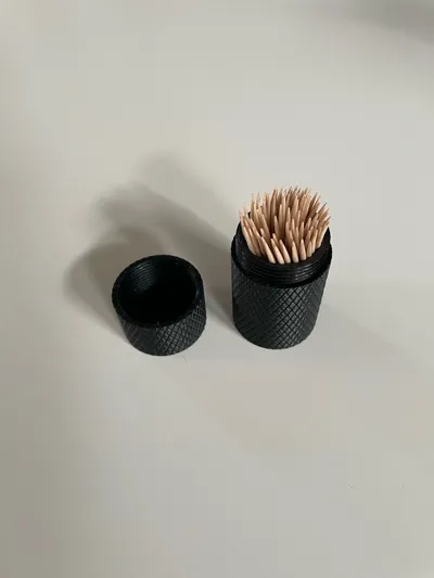 Toothpick Holder by 3D Art MakerWorld: Download Free 3D Models