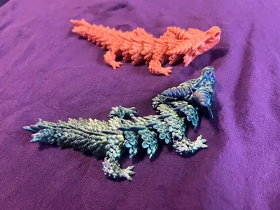 Emberling - Articulated Mini Dragon by hollowmaker MakerWorld: Download ...