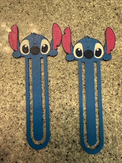 Bookmark - Stitch AMS - Free 3D Print Model - MakerWorld
