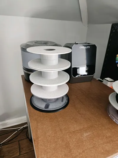 Filament spool stacker - Free 3D Print Model - MakerWorld