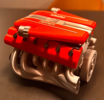 Motor ferrari V12 - Free 3D Print Model - MakerWorld