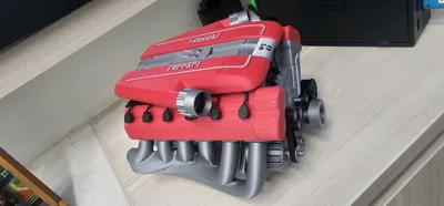 Motor ferrari V12 - Free 3D Print Model - MakerWorld