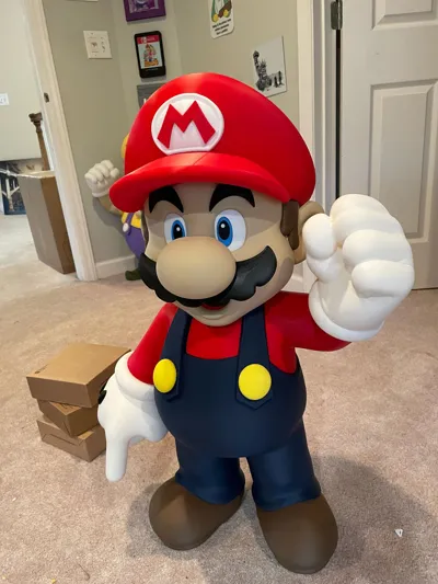 Super Mario / No AMS - Free 3D Print Model - MakerWorld